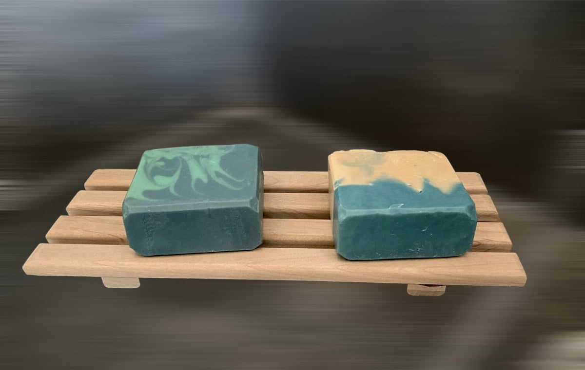 Exotic Wood - Limited Edition: Wood Soap Dish - Made in USA